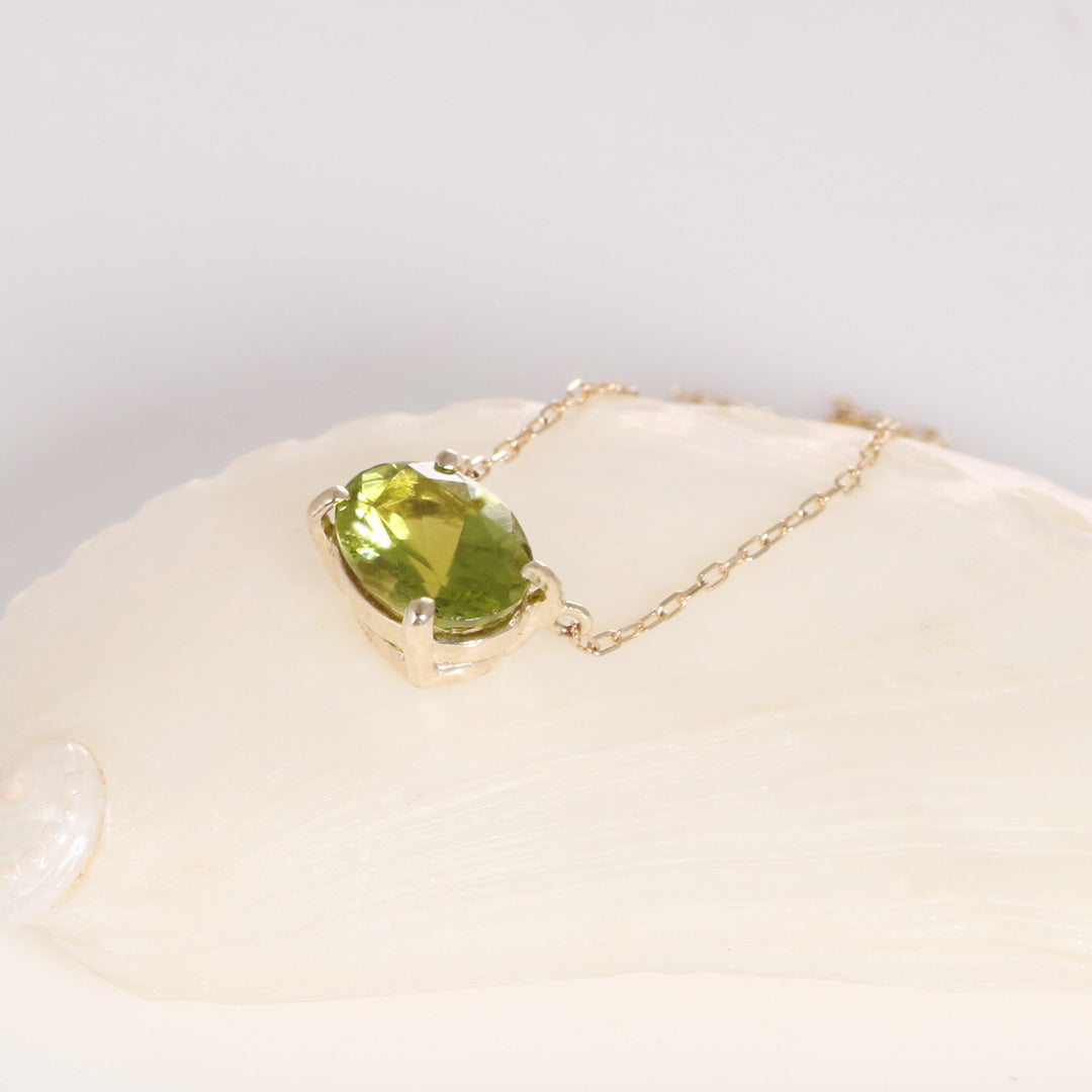 K10 ペリドット ネックレス – anybelle
